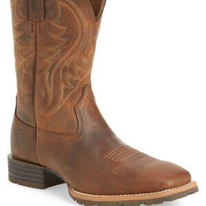 Ariat | Shoes | Ariat Hybrid Rancher Western Boots Brown | Poshmark